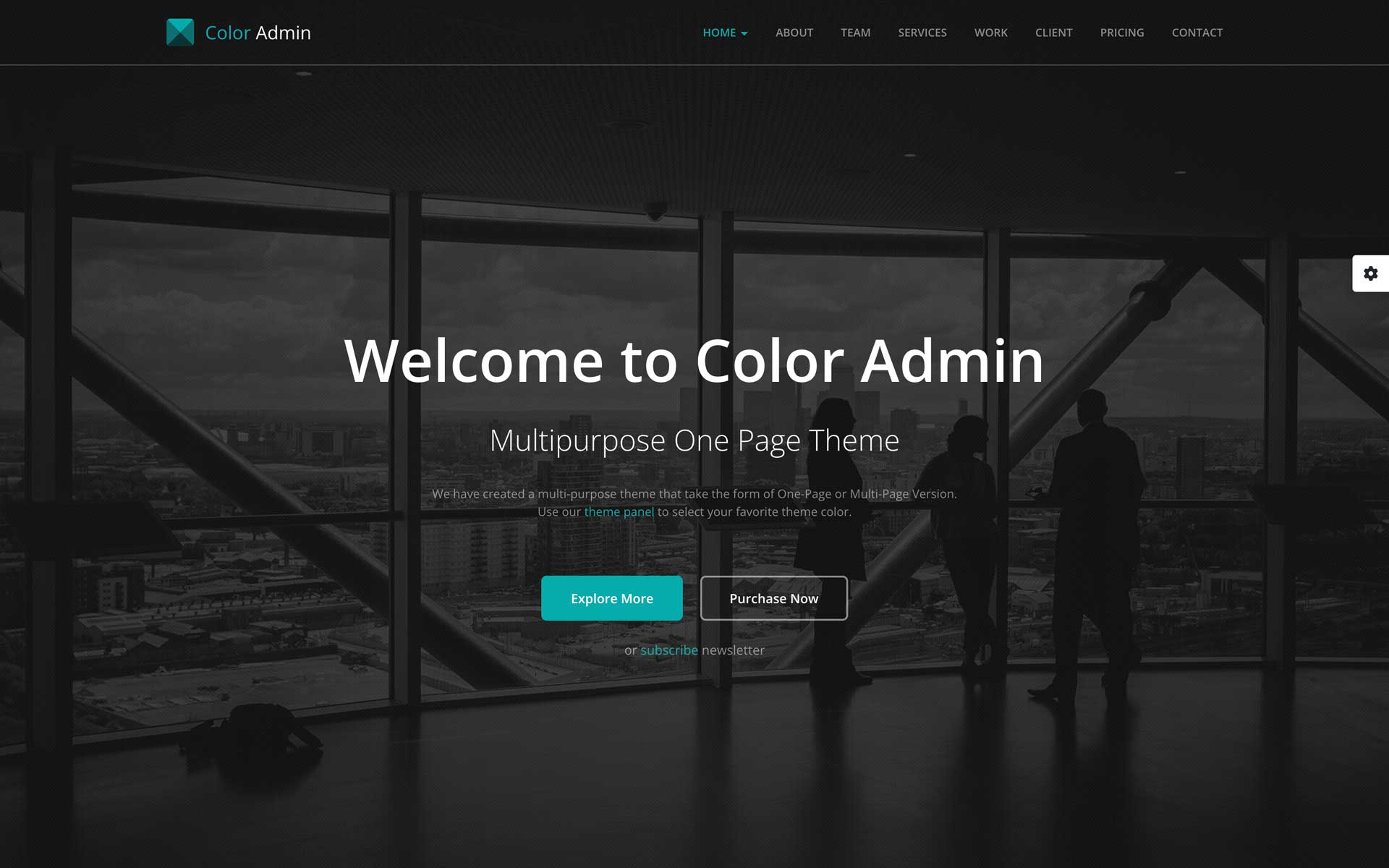 Color Admin | React Version