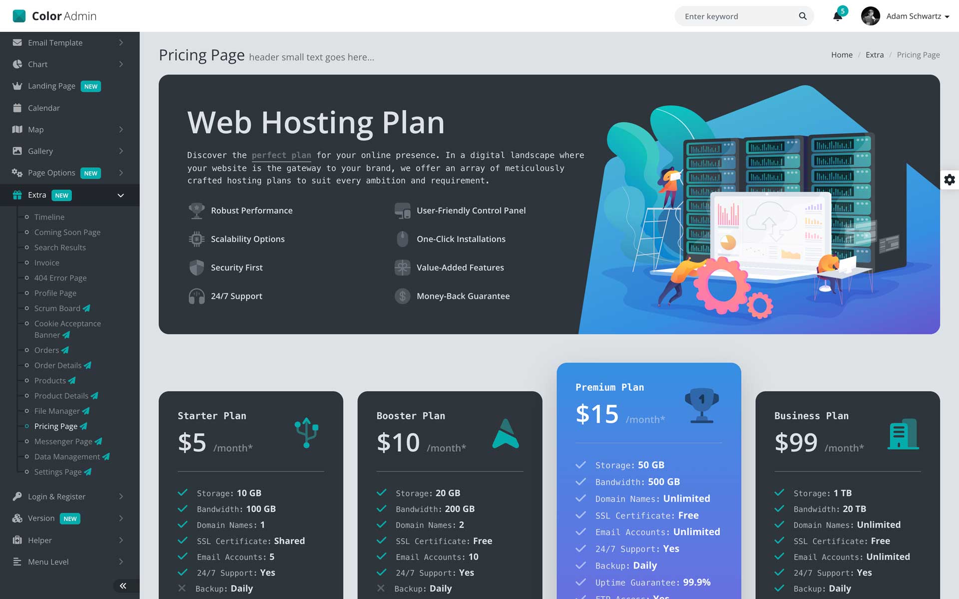 Color Admin | React Version
