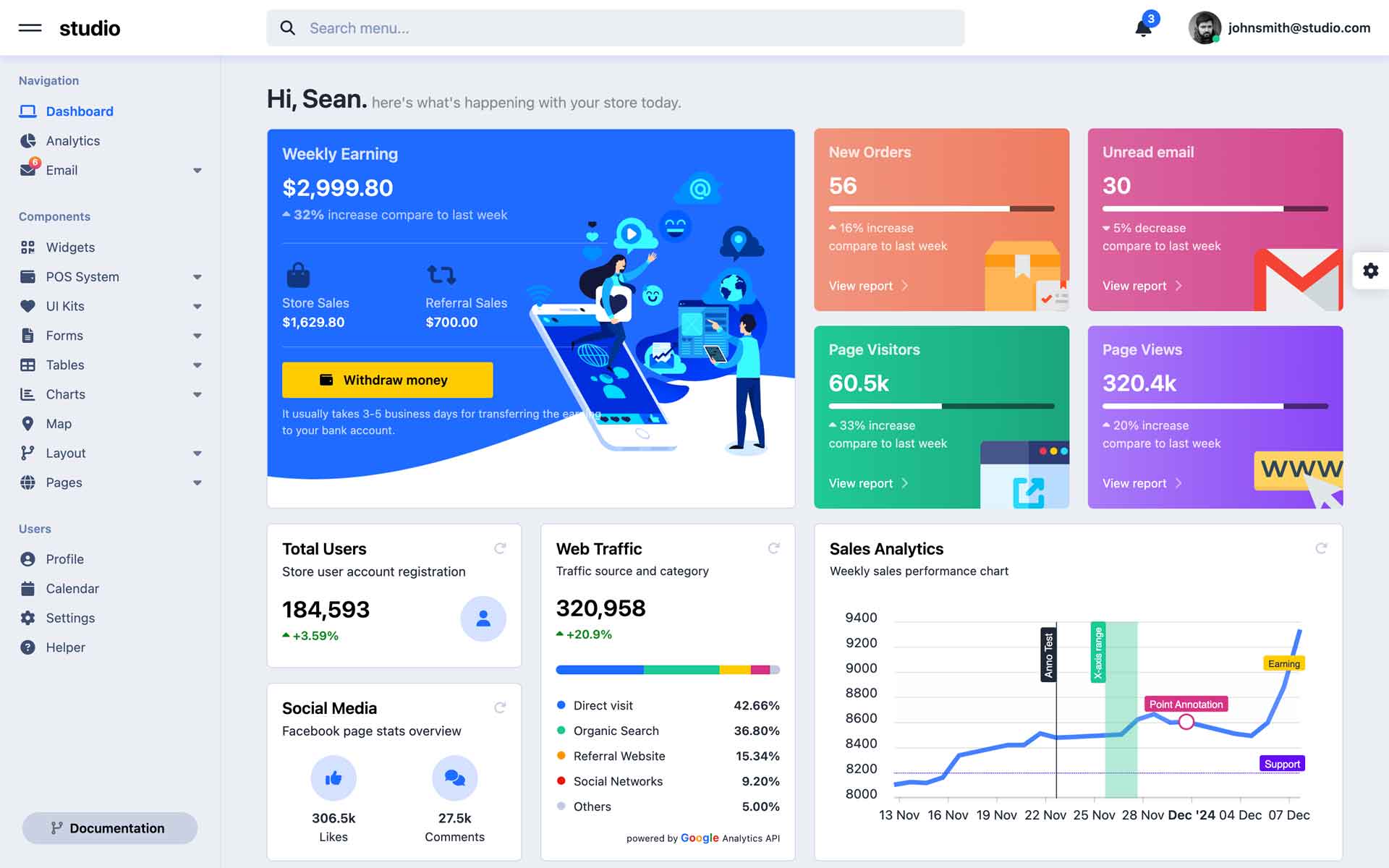 Studio | React Version