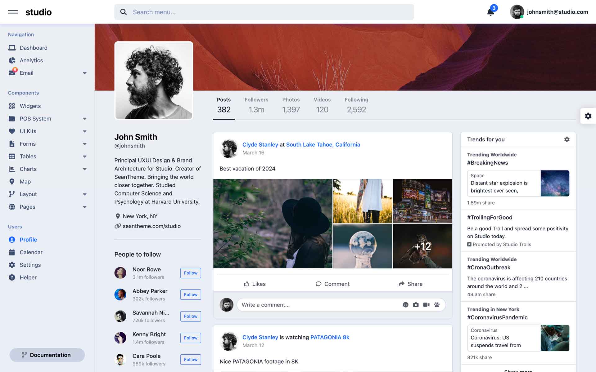 Studio | React Version